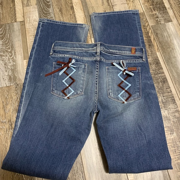 7 For All Mankind | Jeans | 7 For All Mankind Jeans Distressed Wash ...